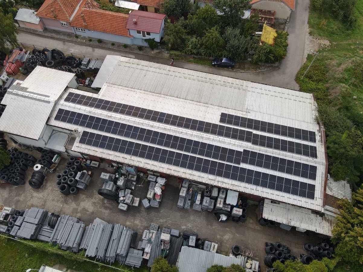 Solarna elektrana 65kw Pirot Pexim doo • Sp Solar